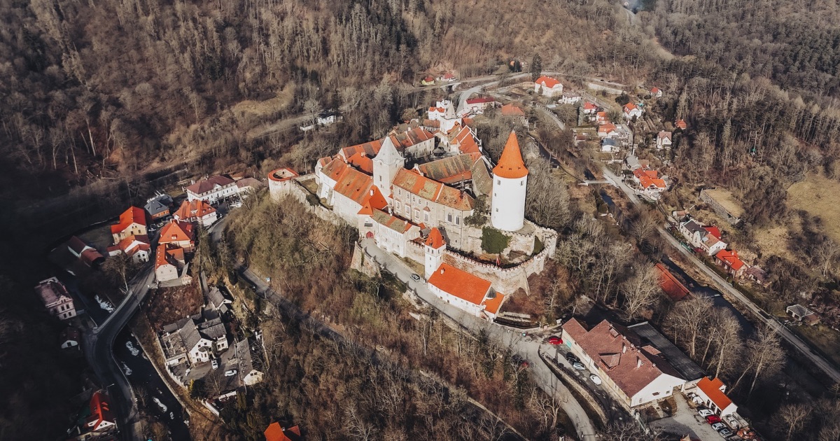 Křivoklátsko: 3 nejlepší vyhlídky na hrad Křivoklát + okruh